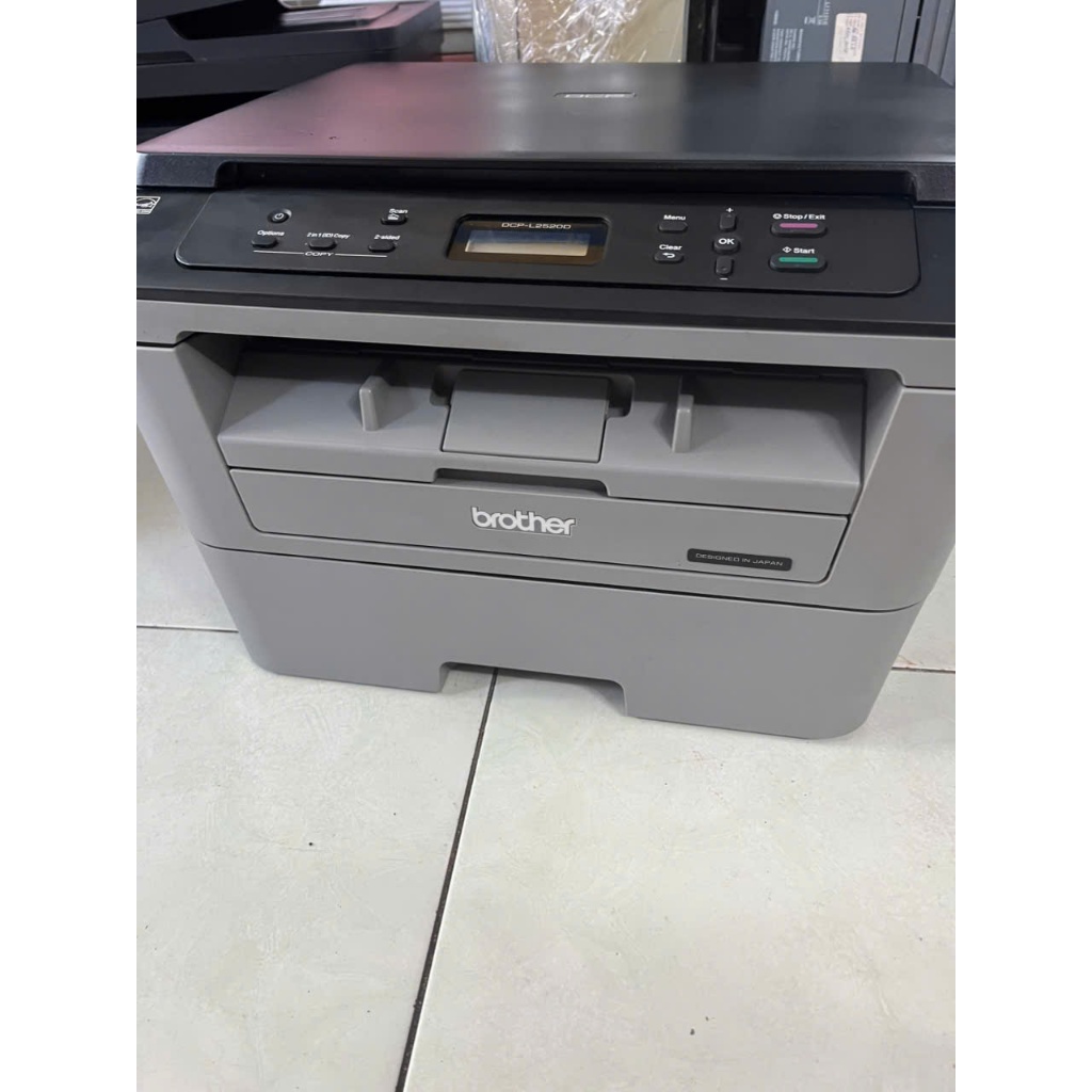 Máy in Brother 2520D - in 2 mặt , scan, coppy - Mới 90%, Đã có sẵn mực ...