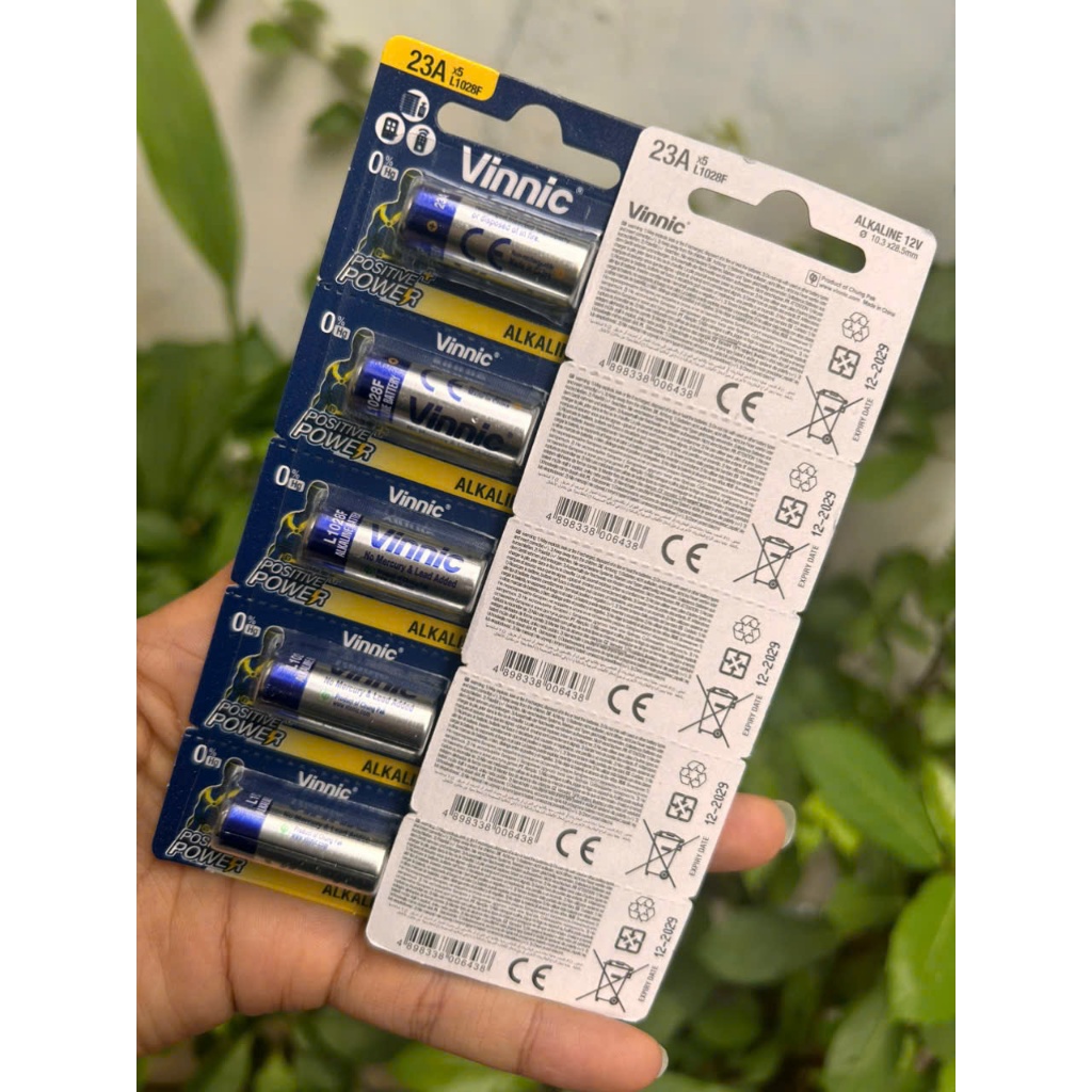 Pin 23A A23 12V Pin điện áp cao cho Chìa khóa điện, điều khiển cửa cuốn ...