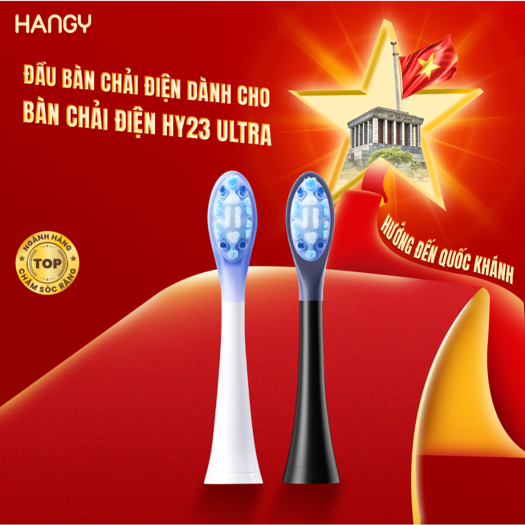 Đầu bàn chải dành cho Bàn chải điện HANGY HY23 ULTRA mới | Shopee Việt Nam