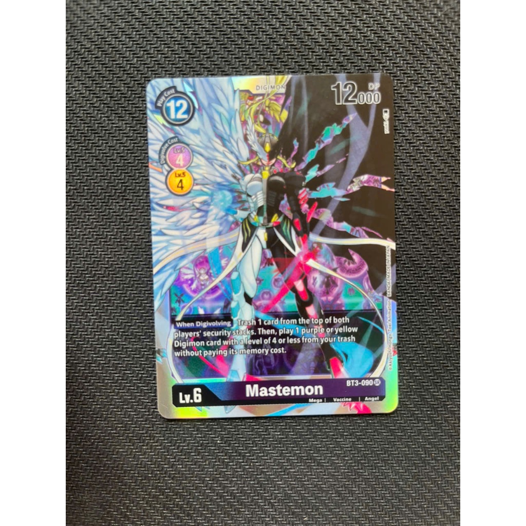 Thẻ bài Digimon BT3-090 - Mastemon - Digimon - Super Rare | Shopee Việt Nam