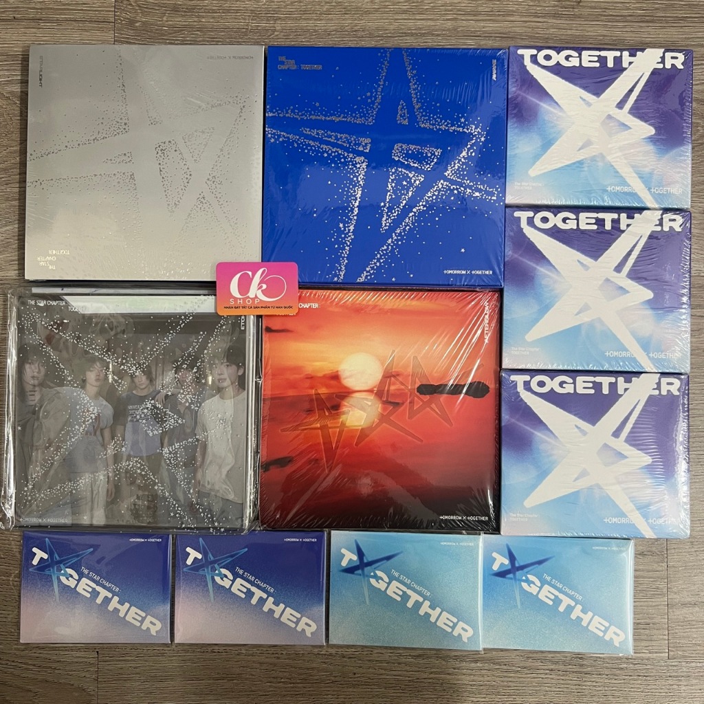 Bộ ảnh album TXT - TOGETHER có sẵn | Shopee Việt Nam