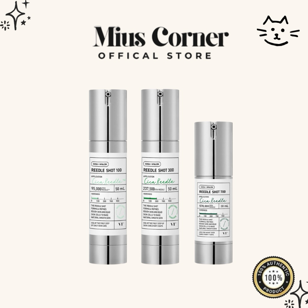 Tinh chất vi kim VT Reedle Shot 100/300/700 hỗ trợ tái tạo, căng bóng da | Shopee Việt Nam
