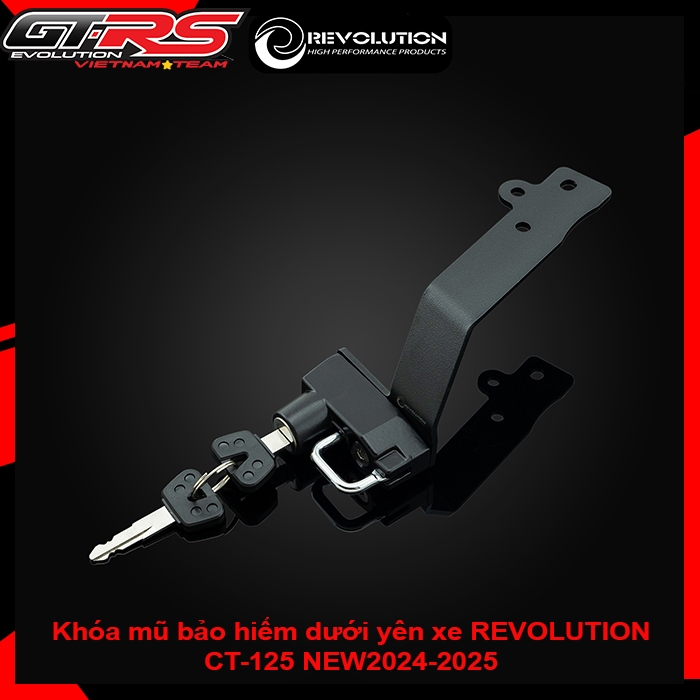 [Chính hãng] Khóa mũ bảo hiểm dưới yên xe 2D REVOLUTION CT 125 NEW2024 ...