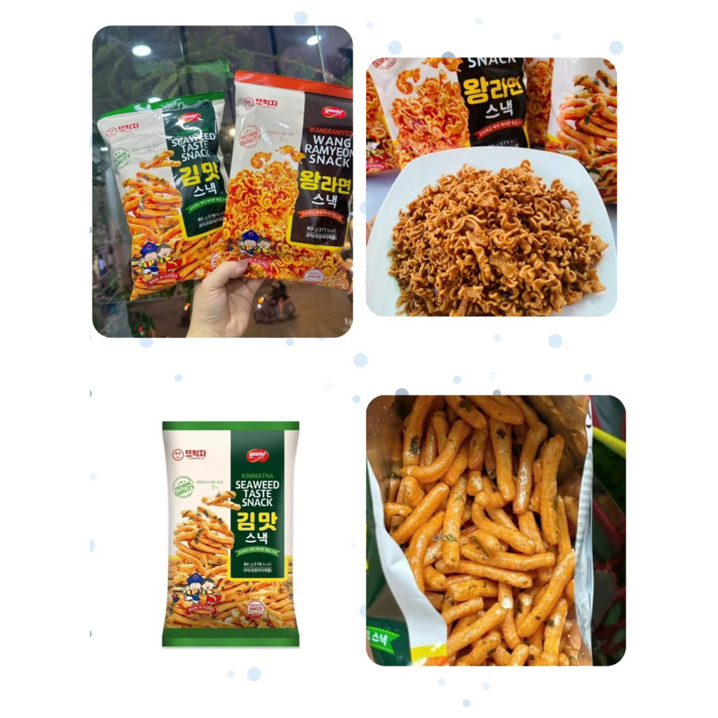 Snack Bim Hàn Quốc giòn ngon vị rong biển, vị ngọt ( 1 gói) | Shopee ...