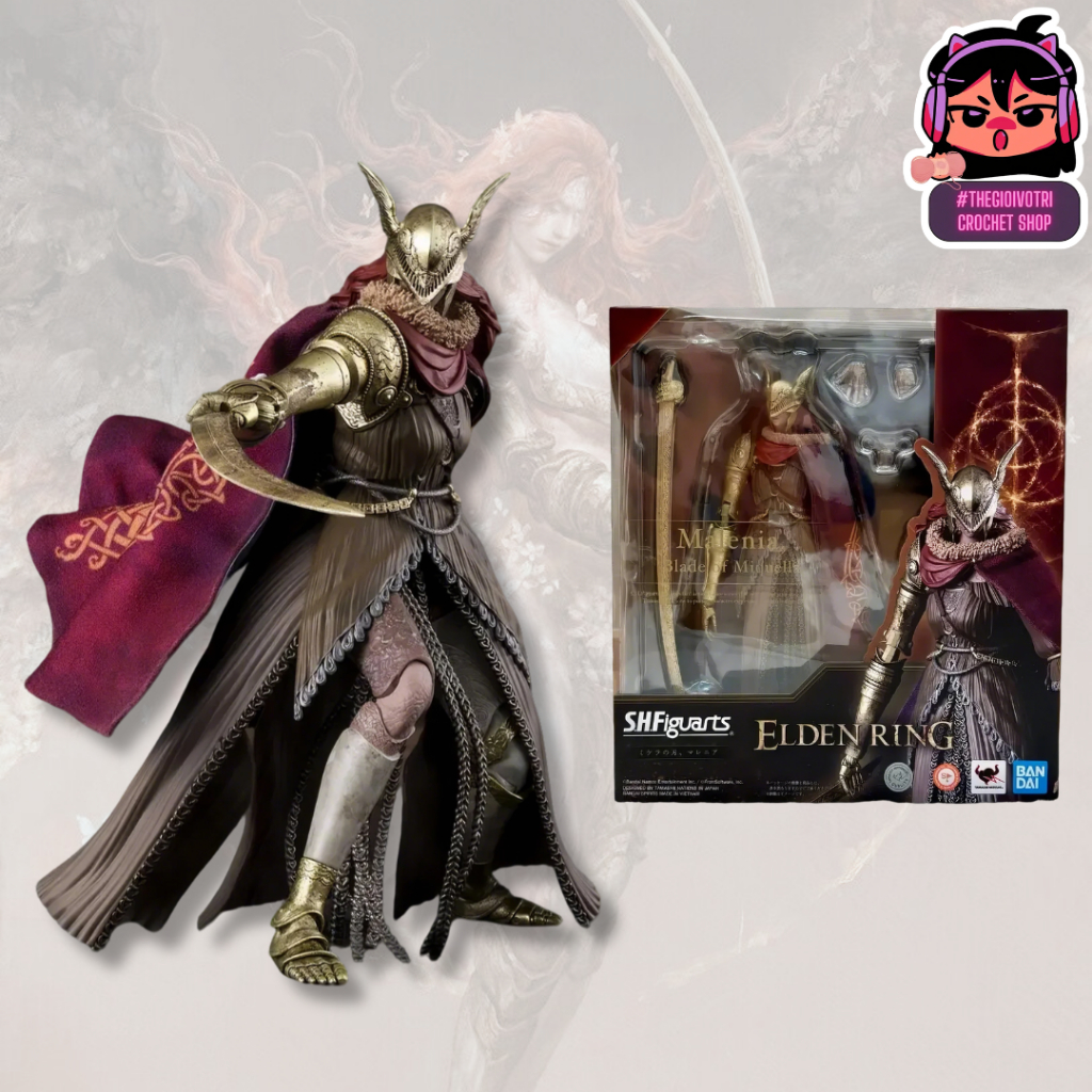 SHF BANDAI (AUTHENTIC) HIGH QUALITY ACTION FIGURE "MALENIA - BLADE OF ...
