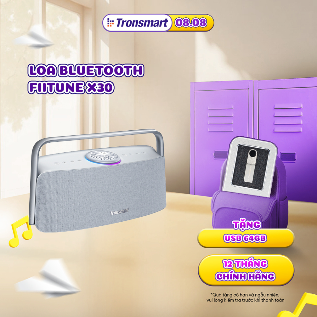 [MỚI] Loa Bluetooth Tronsmart FIITUNE X30 | Công Suất 80W | Thời Gian ...