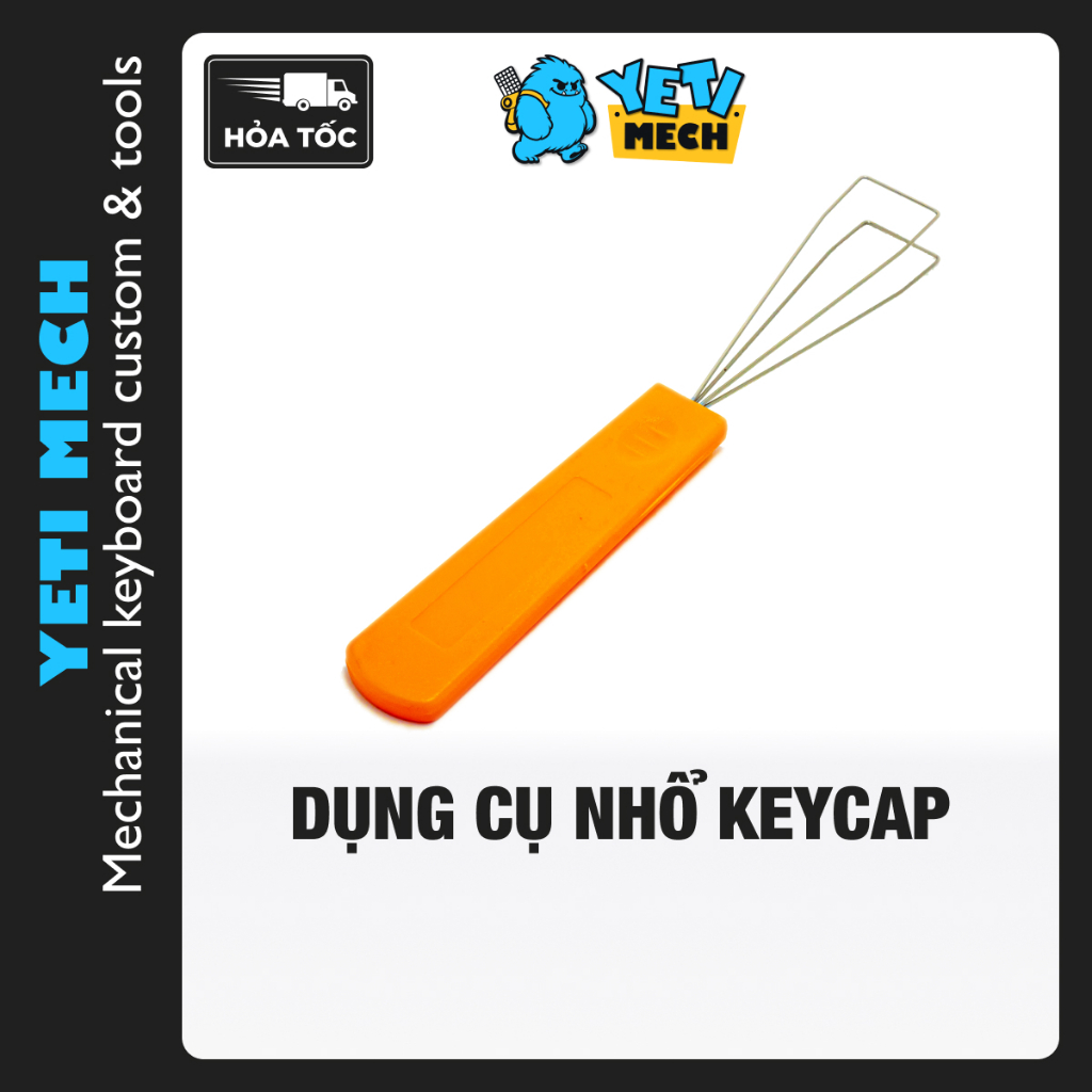 Dụng cụ tháo keycap | Keycap puller | Dụng cụ mod phím cơ | Yeti Mech ...
