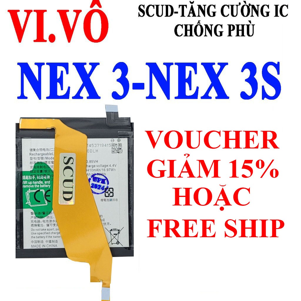 Pin Scud cho Vivo Nex 3/Nex 3S B-G9 4500mAh | Shopee Việt Nam
