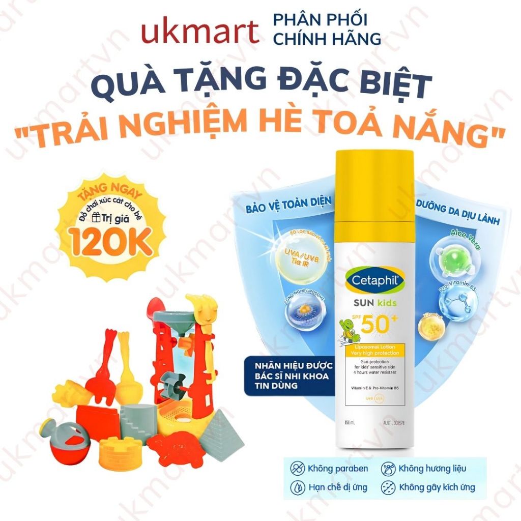 Sữa chống nắng dịu lành cho làn da nhạy cảm của bé từ 6 tháng tuổi ...