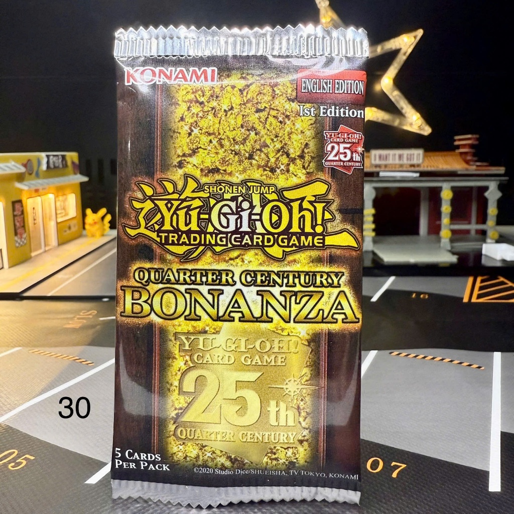 Yu-Gi-Oh! Quarter Century Bonanza Booster Pack 1st Edition | Shopee ...