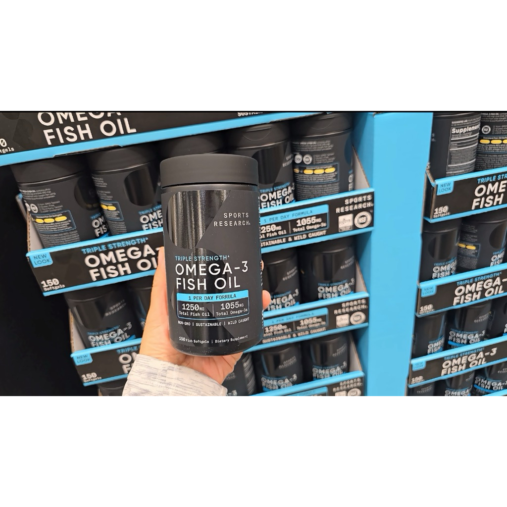 Date 2028 [Chính hãng] - Dầu cá SR Triple Strength Omega-3 Fish Oil 150 ...