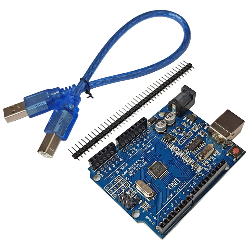 KIT Arduino Uno R3 Atmega 328P Chíp Dán Có Kèm Dây Cáp | Shopee Việt Nam