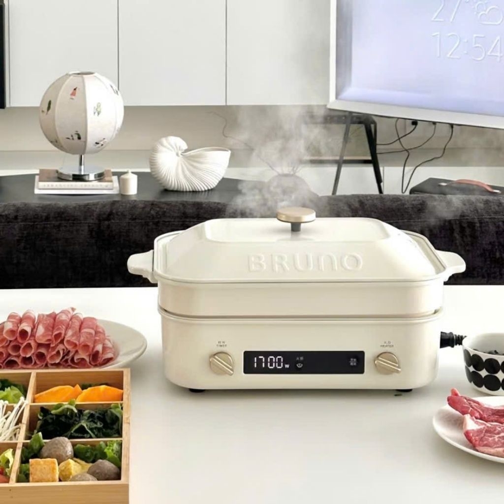 BẾP LẨU NƯỚNG ĐA NĂNG BRUNO CLASSIC BOE123 HÀNG CHÍNH HÃNG DUNG TÍCH 5L ...