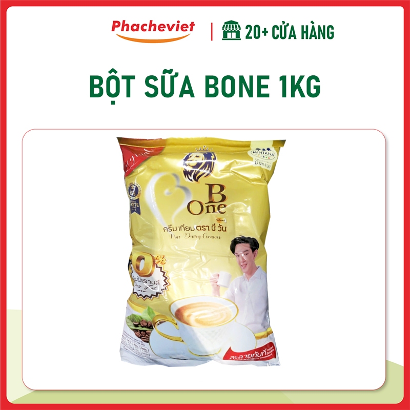Bột sữa B one 1Kg - Bột pha chế trà sữa BOne 1Kg | Shopee Việt Nam