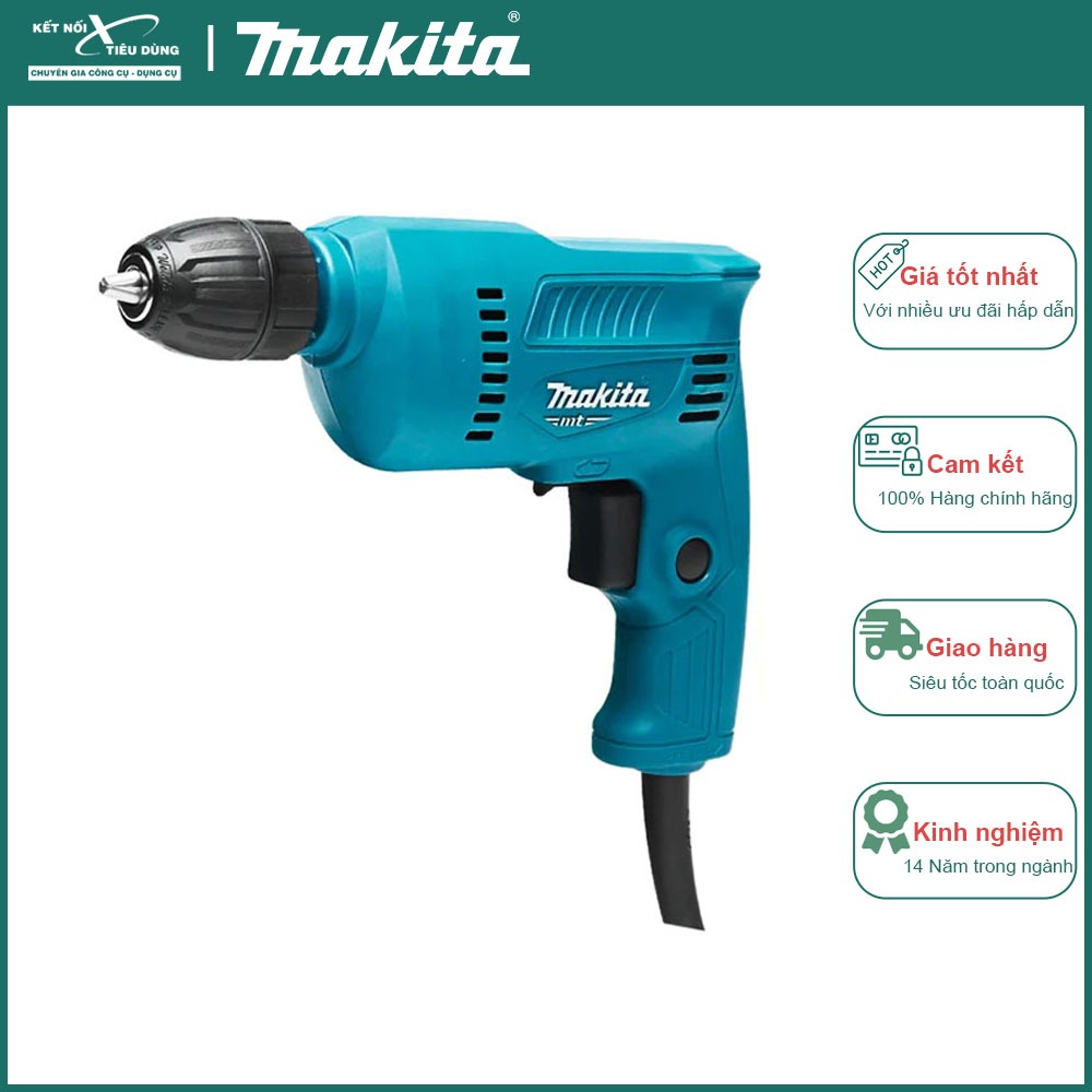 Máy khoan Makita M0601B | M0600B - Đầu kẹp 10mm Kết Nối Tiêu Dùng | Shopee Việt Nam