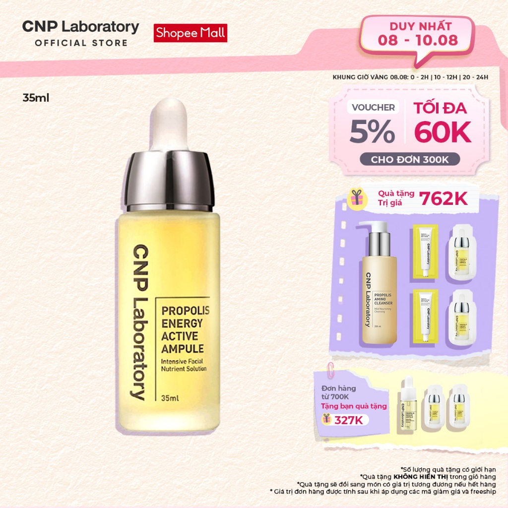 [CNP Laboratory Official]Tinh chất tái tạo p.h.ụ.c hồi da chiết xuất keo ong CNP Laboratory ...