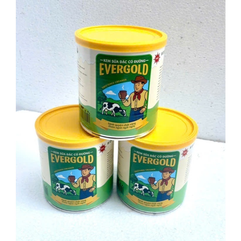 (Combo 3 hộp) Sữa đặc có đường EVERGOLD (3hộp/3kg) ( sx Malaysia ...