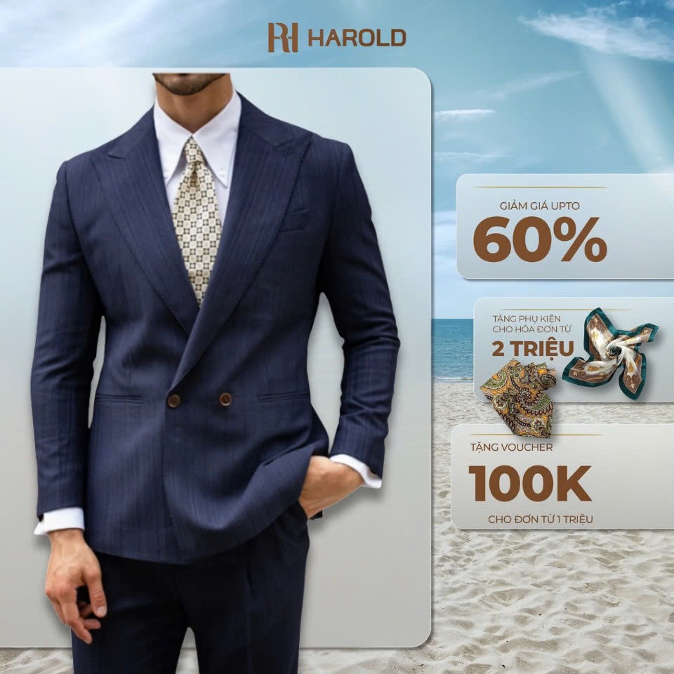 Bộ Suit Jacket Nam Cao Cấp Harold Salzburg 2 Hàng Khuy Thiết Kế Sang ...