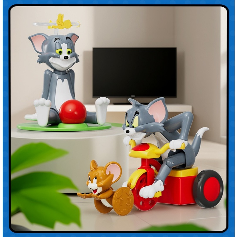 Đồ Chơi Tom Và Jerry, Tom Chóng Mặt, Mèo Đuổi Chuột, Tom And Jerry Vui ...