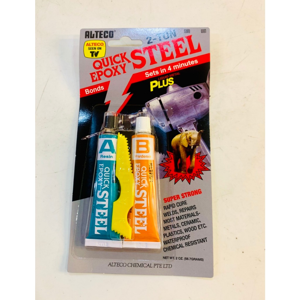 ALTECO QUICK EPOXY STEEL 2-TON & SETS IN 4 MINUTES 56GR / KEO AB ALTECO ...