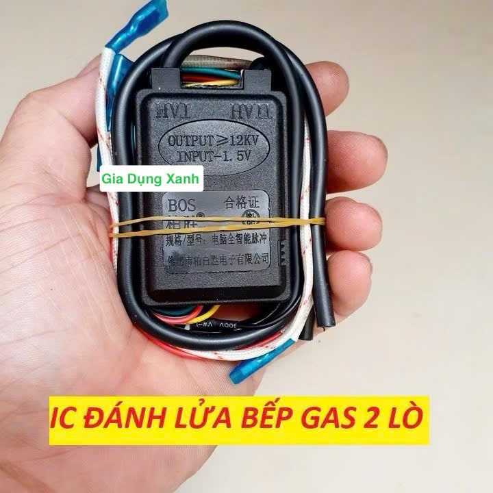 IC Đánh lửa bếp gas âm 2 lò 15V - IC 2 Lò điện tử đánh tia lửa điện bếp ...