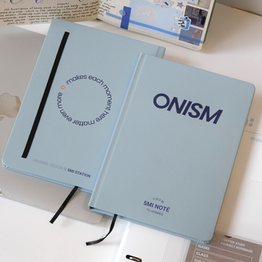 Sổ Tay Grid ONISM 5Mi Noté - Ruột Kẻ Ô Vuông 160 Trang 100GSM | Shopee ...