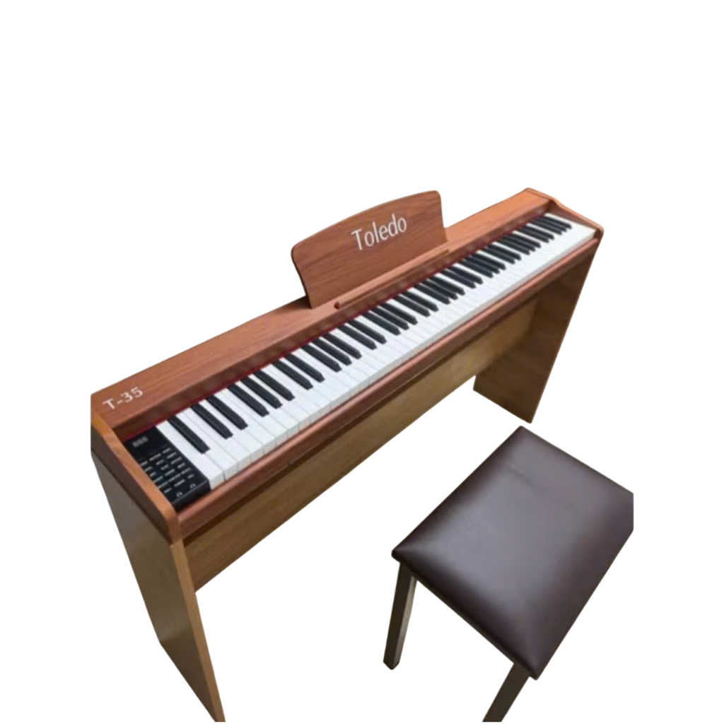 Đàn Piano Điện Victor VT-02 Màu Nâu Tặng Kèm Pedal | Shopee Việt Nam