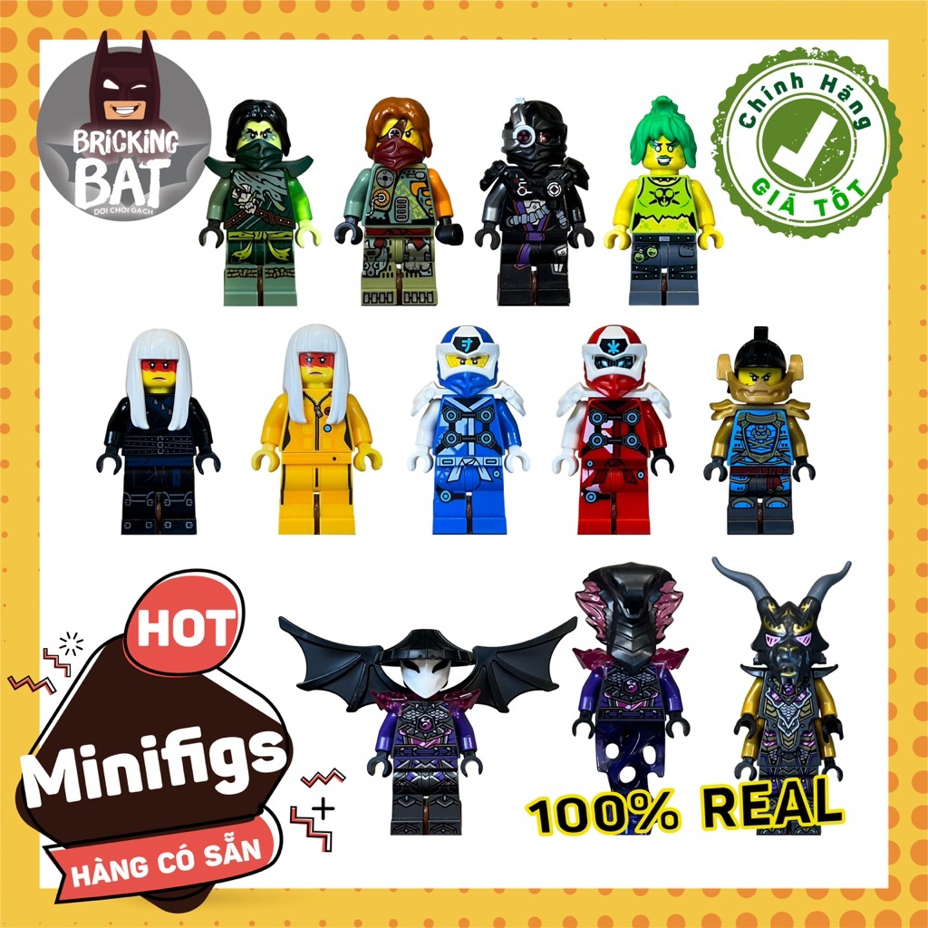 [Bricking Bat] LEGO Minifigs - Ninjago Collection Tháng 8 | Shopee Việt Nam
