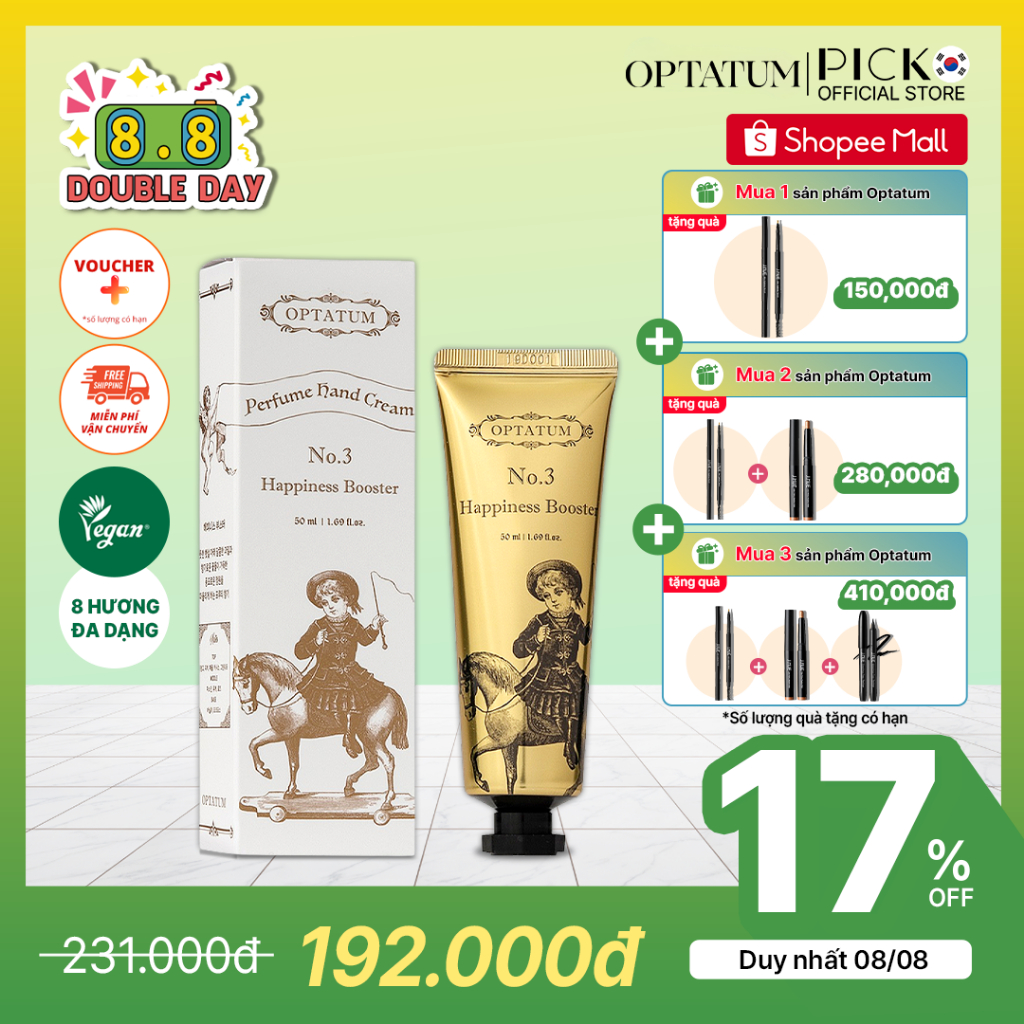 Kem dưỡng da tay hương nước hoa Optatum Perfume Hand Cream 50ml | Shopee Việt Nam