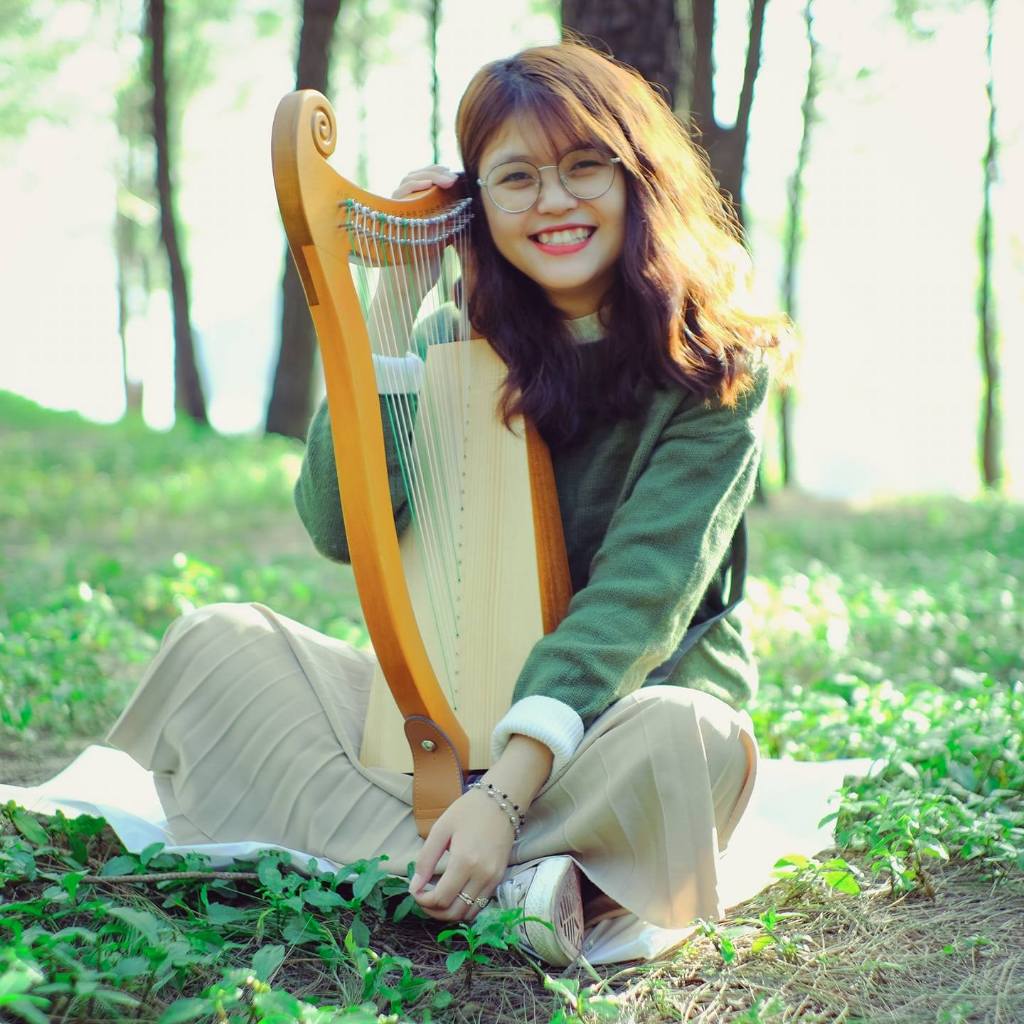 Đàn hạc 19/15 dây ARES (Đàn Harp 19/15 dây) | Shopee Việt Nam