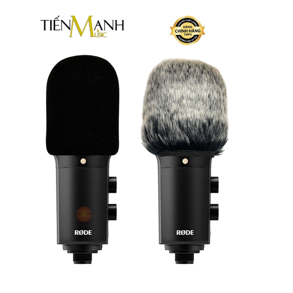 Mút Bọc Đầu Micro Rode NT-USB Foam Lọc Âm Mic Cover Windscreen Furry ...