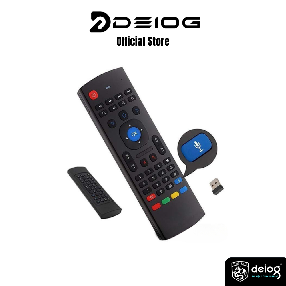Bàn phím chuột bay KM900 AIR MOUSE Có Chức Năng Điều Khiển Giọng Nói ...