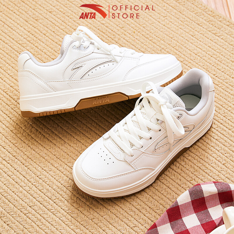 ANTA Nữ Basic Giày sneaker thời trang nữ Giày đế bằng thể thao full ...