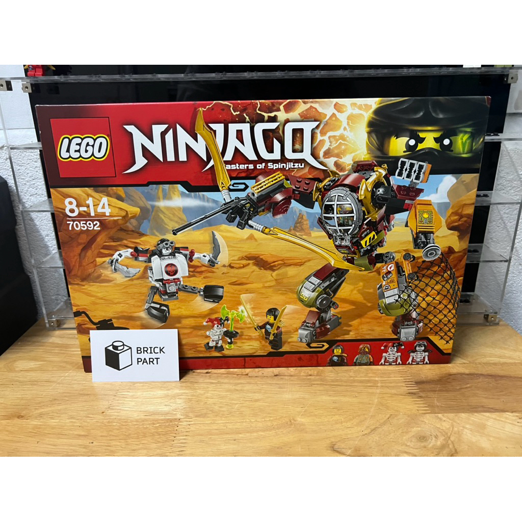 Bộ Lego Chính Hãng Set Ninjago 70592 Salvage M E C Newseal