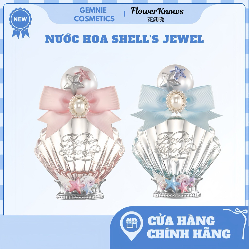 【SẴN HÀNG】 Nước Hoa Sò FLOWER KNOWS Shell’s Jewel | Shopee Việt Nam