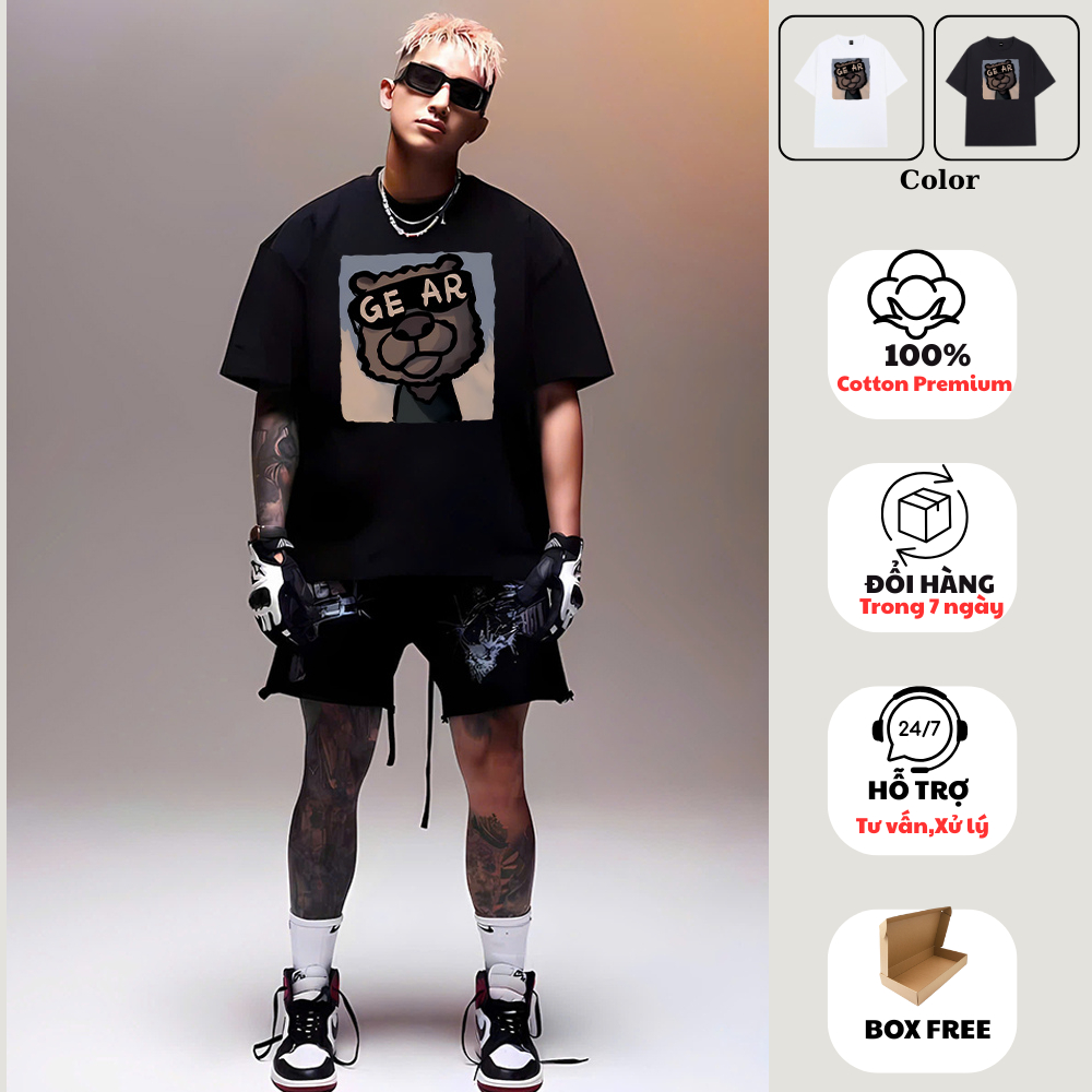 Áo Thun Nam Nữ Oversize Form Rộng - Áo Thun Đẹp Chất Cotton Unisex ...