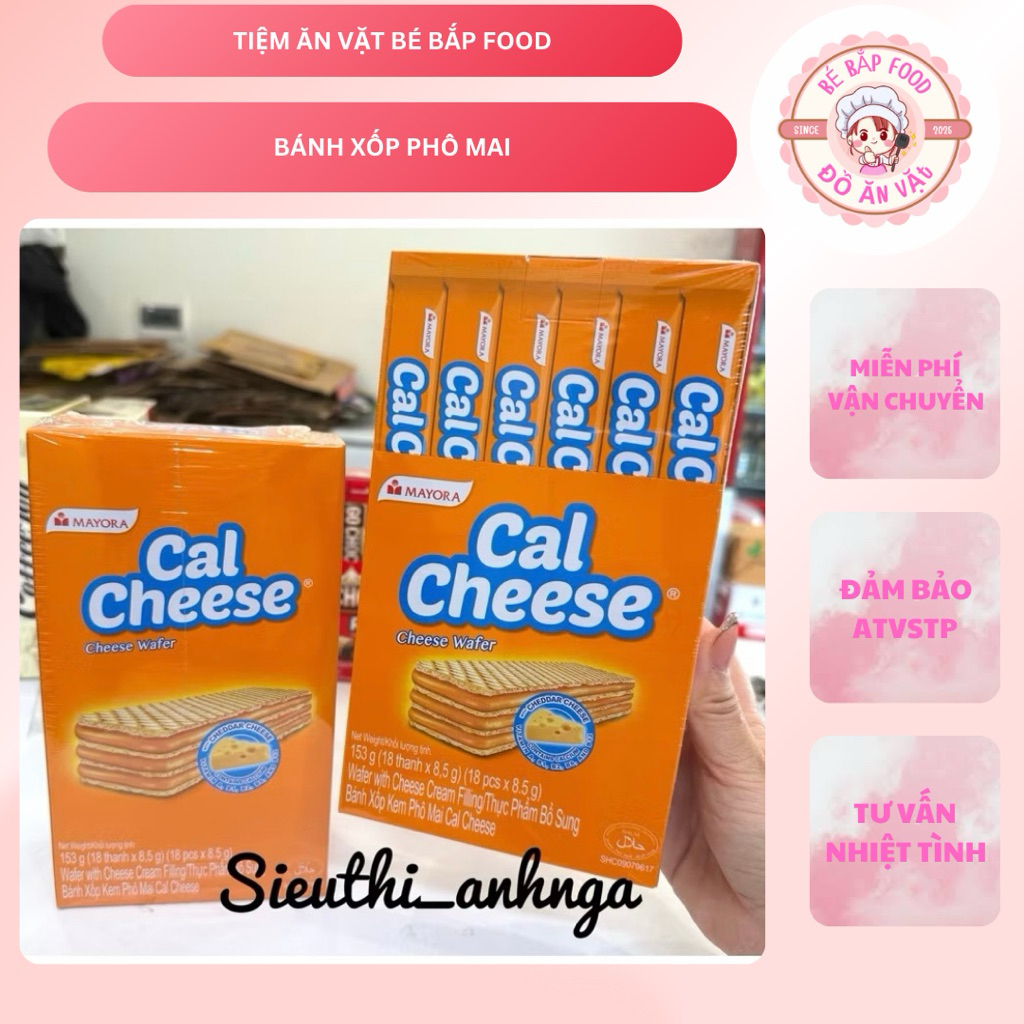 Bánh Xốp Phomai CalCheese 153g | Shopee Việt Nam