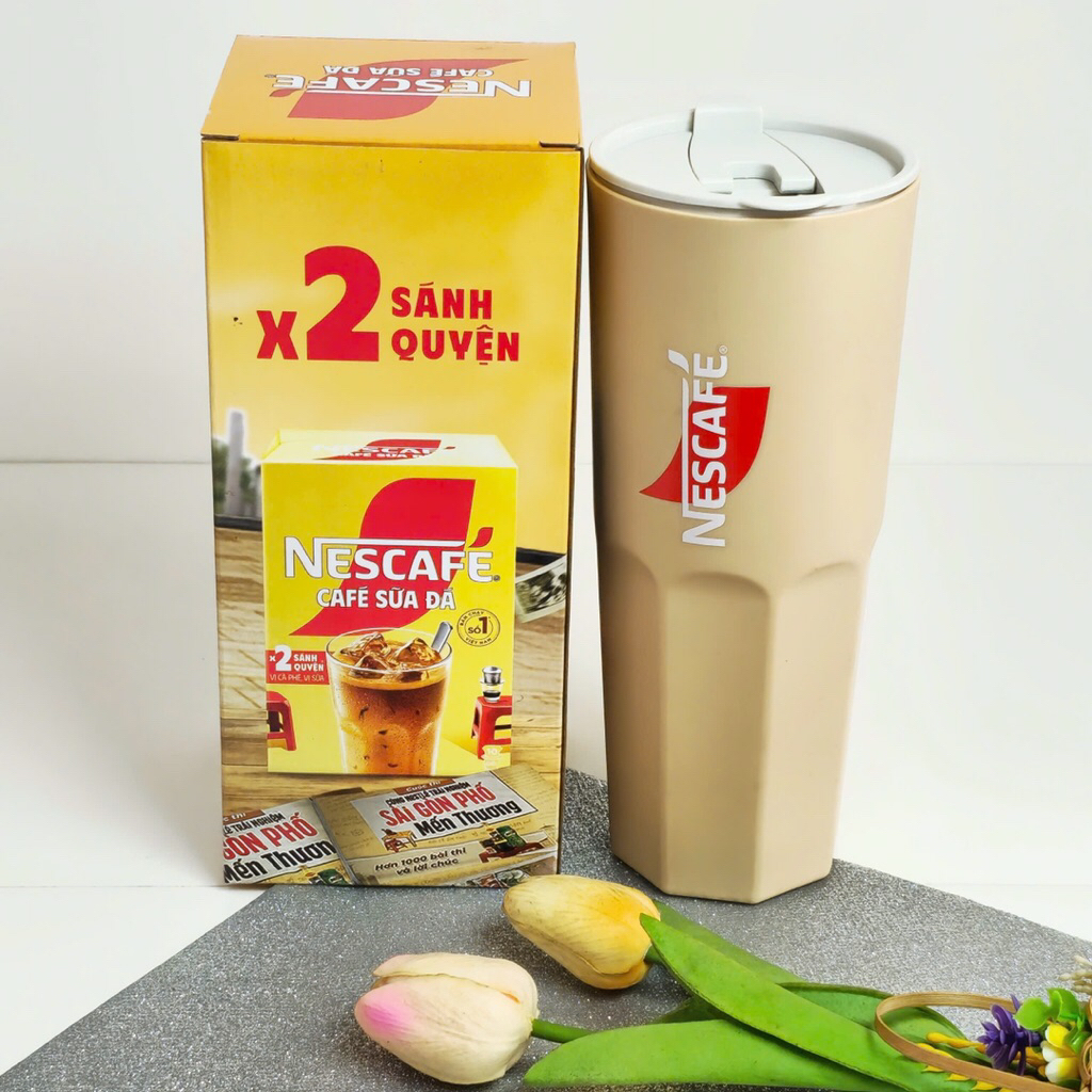 Ly Giữ Nhiệt Nescafé 1 lít | Shopee Việt Nam