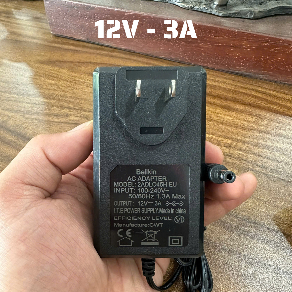 Nguồn 12V - 1A/1.5A/2A/3A chính hãng, hàng zin bóc máy - Chuyên dùng ...