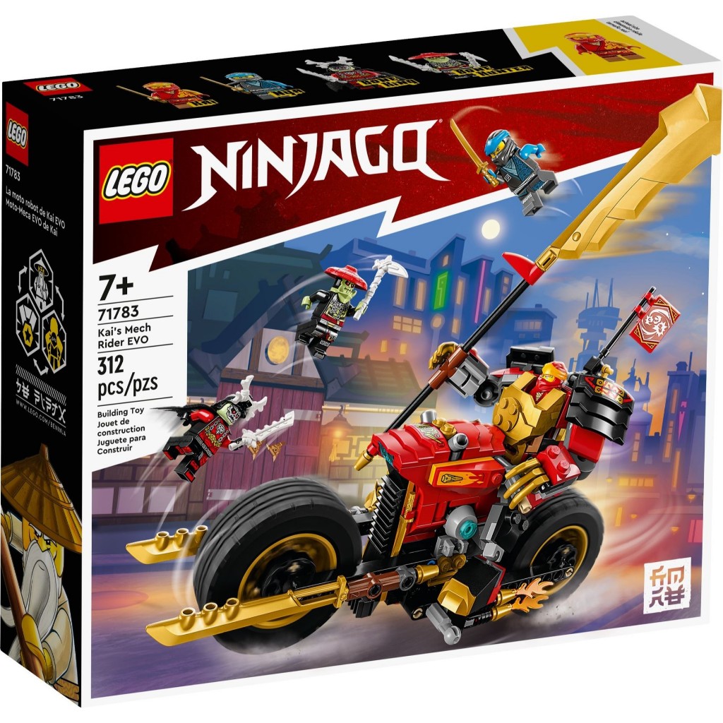 LEGO 71783 Ninjago - Chiến Xe Tiến Hóa Của Kai | Shopee Việt Nam