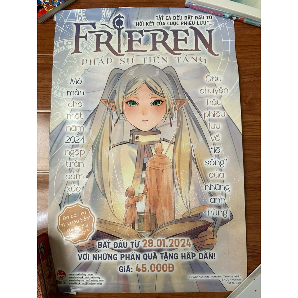 combo 4 poster frieren | Shopee Việt Nam