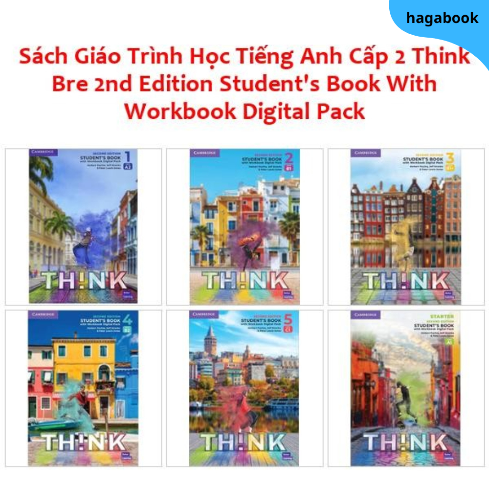 Sách - Cambridge THINK Second Edition - Bộ 6 Level - Starters,1,2,3,4,5 ...