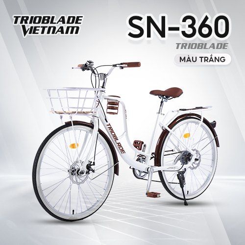 SN 360 xe đạp nữ Trioblade Việt Nam bộ củ đề 7 cấp độ bảo hành 5 năm ...