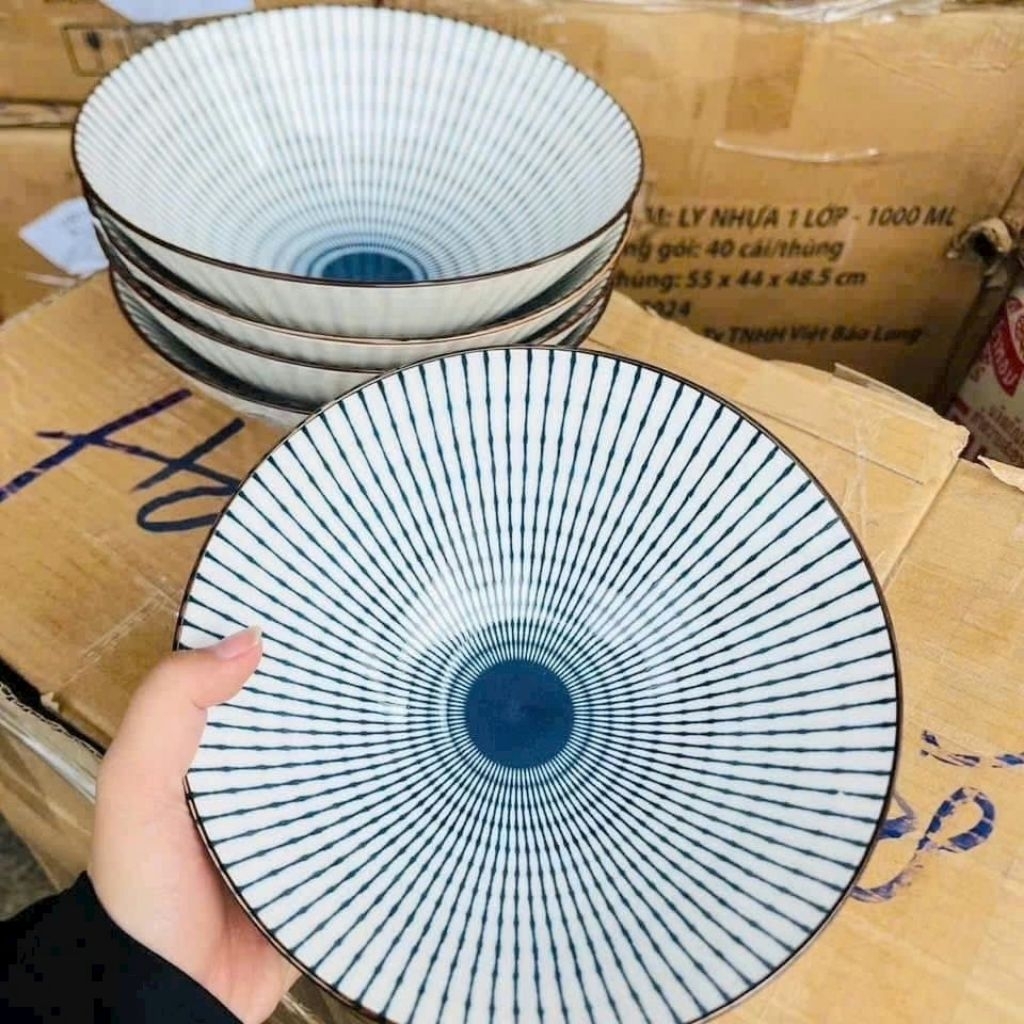 Tô Sứ 8inch- Bát Tô Sứ 8in-20cm- Bát Tô Canh Sâu Lòng | Shopee Việt Nam