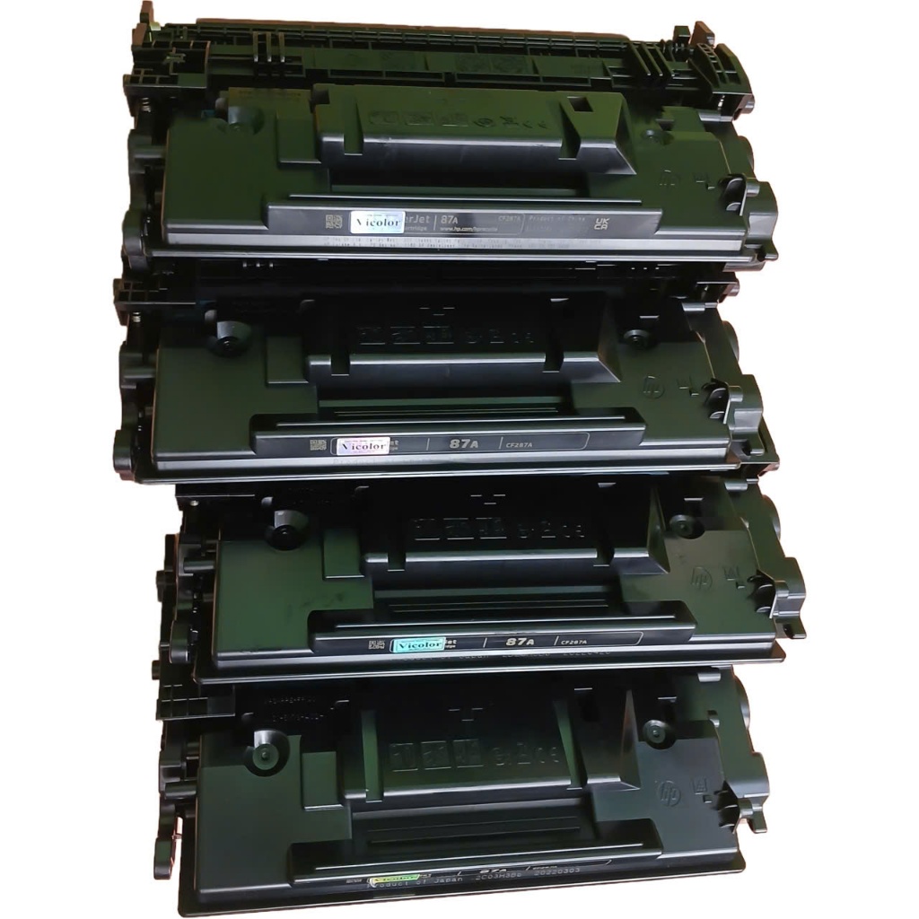 Hộp mực in thành phẩm Vicolor 87A .Hộp mực dùng cho máy in HP LaserJet ...