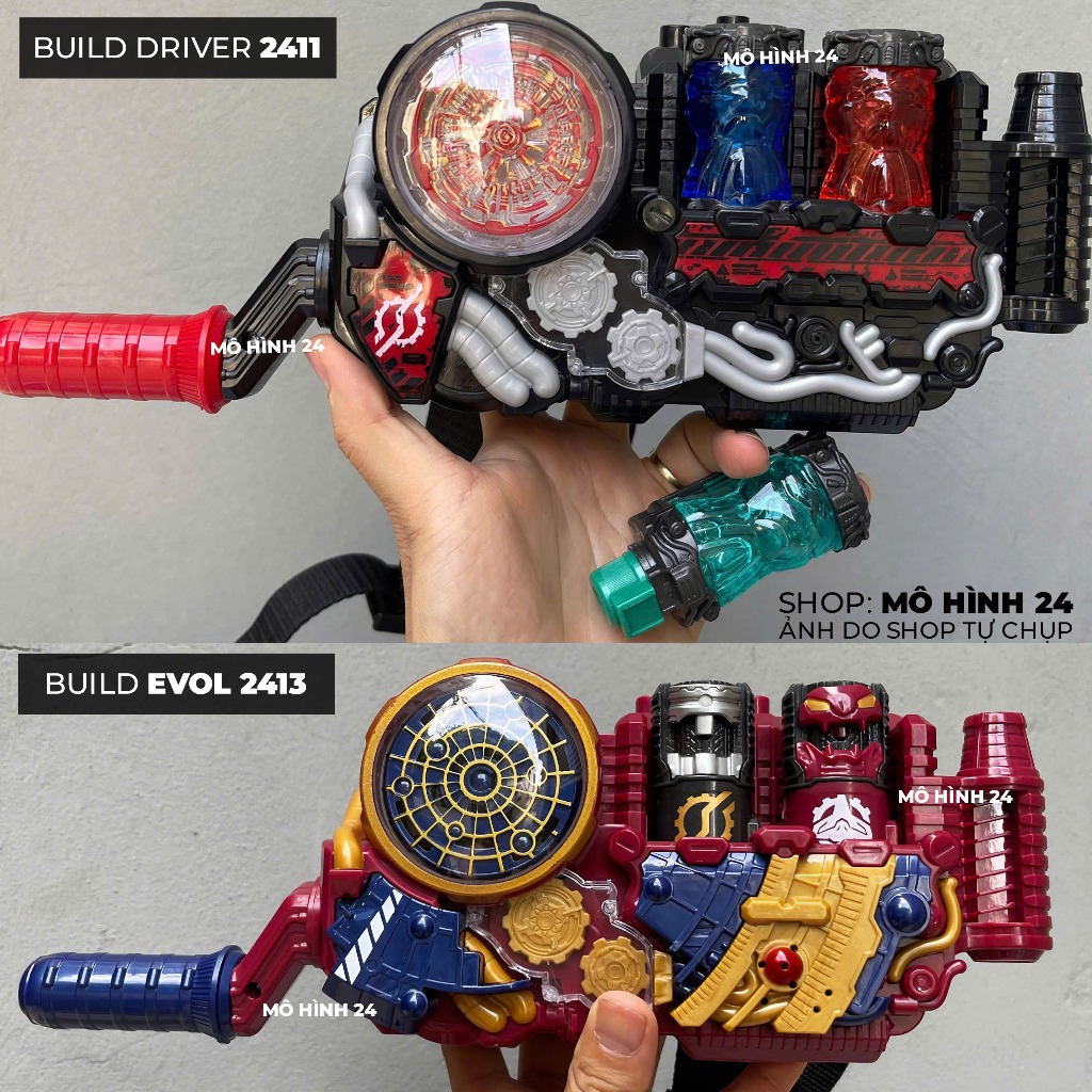 Đồ chơi thắt lưng siêu nhân Kamen Rider Build Driver 2411 evolution tokusatsu driver build ...