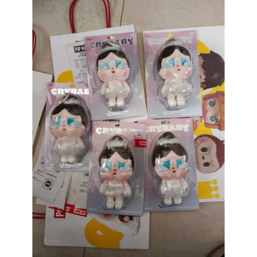 [Hàng sẵn] - Móc khoá crybaby ballet chính hãng popmart | Shopee Việt Nam