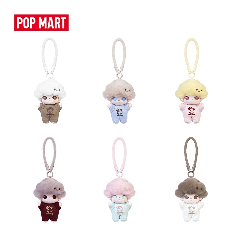 POP MART DIMOO Crush on Coffee Series-Soft-faced Plush Keychain Blind ...