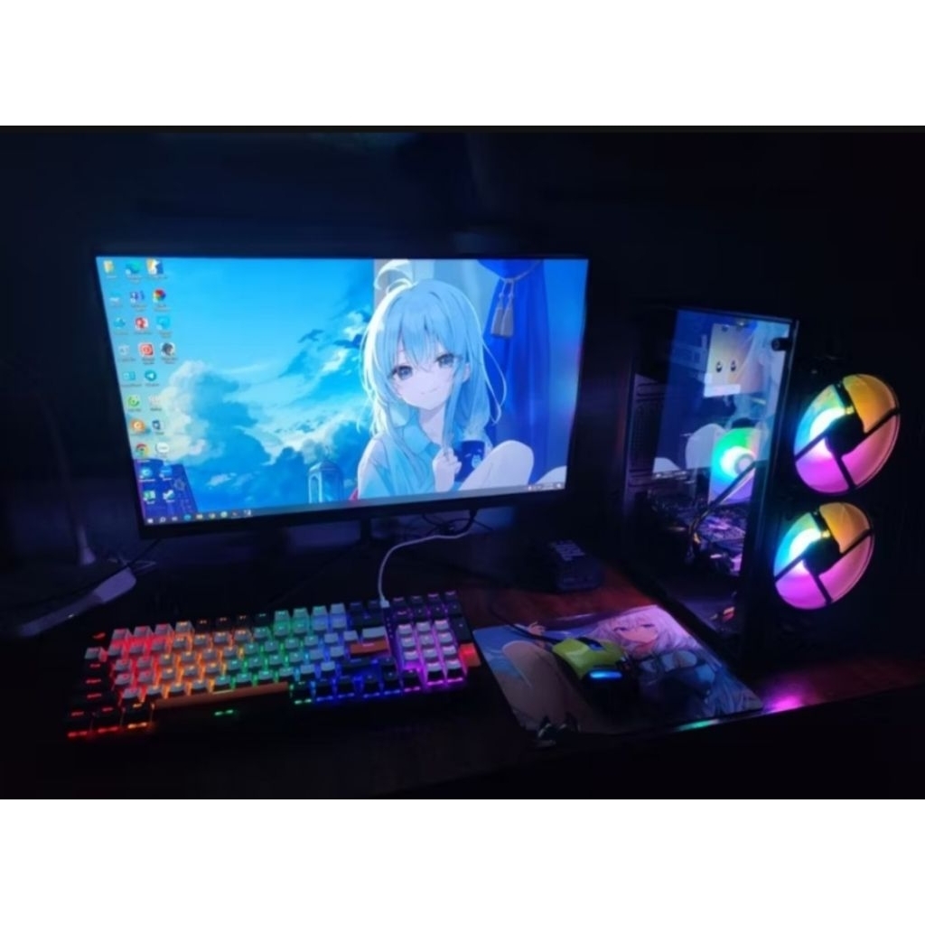 Thùng PC full led, SSD 120, i3, ram 8G, tặng phụ kiện | Shopee Việt Nam