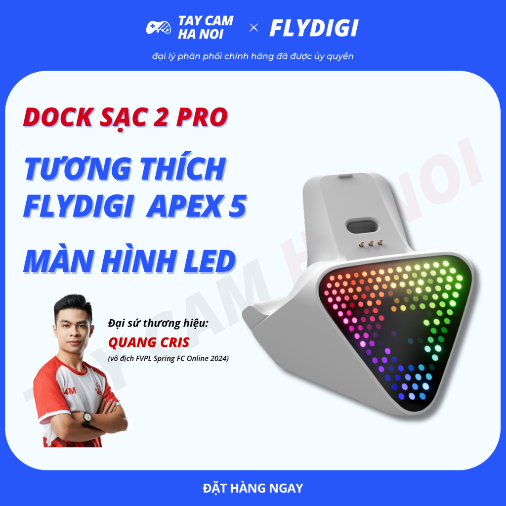 Dock sạc Flydigi 2 PRO cho tay cầm chơi game APEX 5, phụ kiện Chính Hãng Flydigi | Shopee Việt Nam